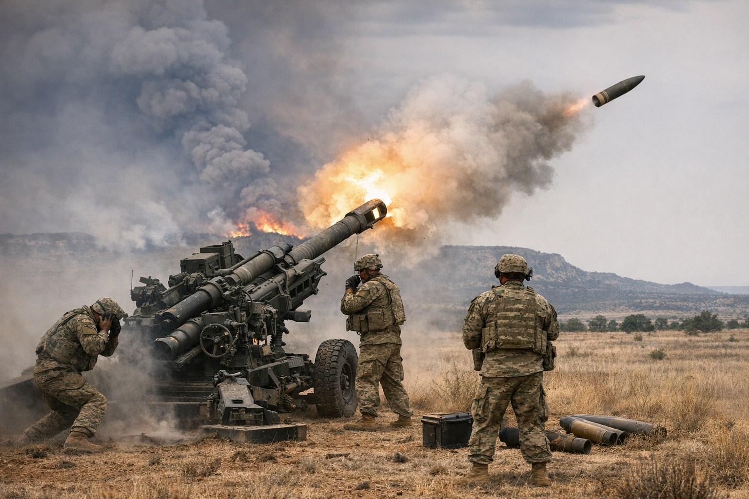 Fort Carson Artillery Training Planned at Piñon Canyon Amid High Fire ...