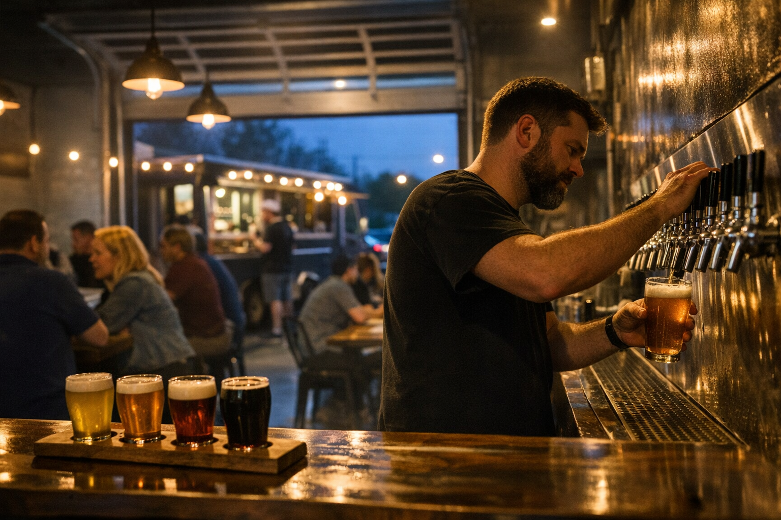 Hawkley Brewing Opens in Herndon with 10 Beers and Food Trucks | Prism News