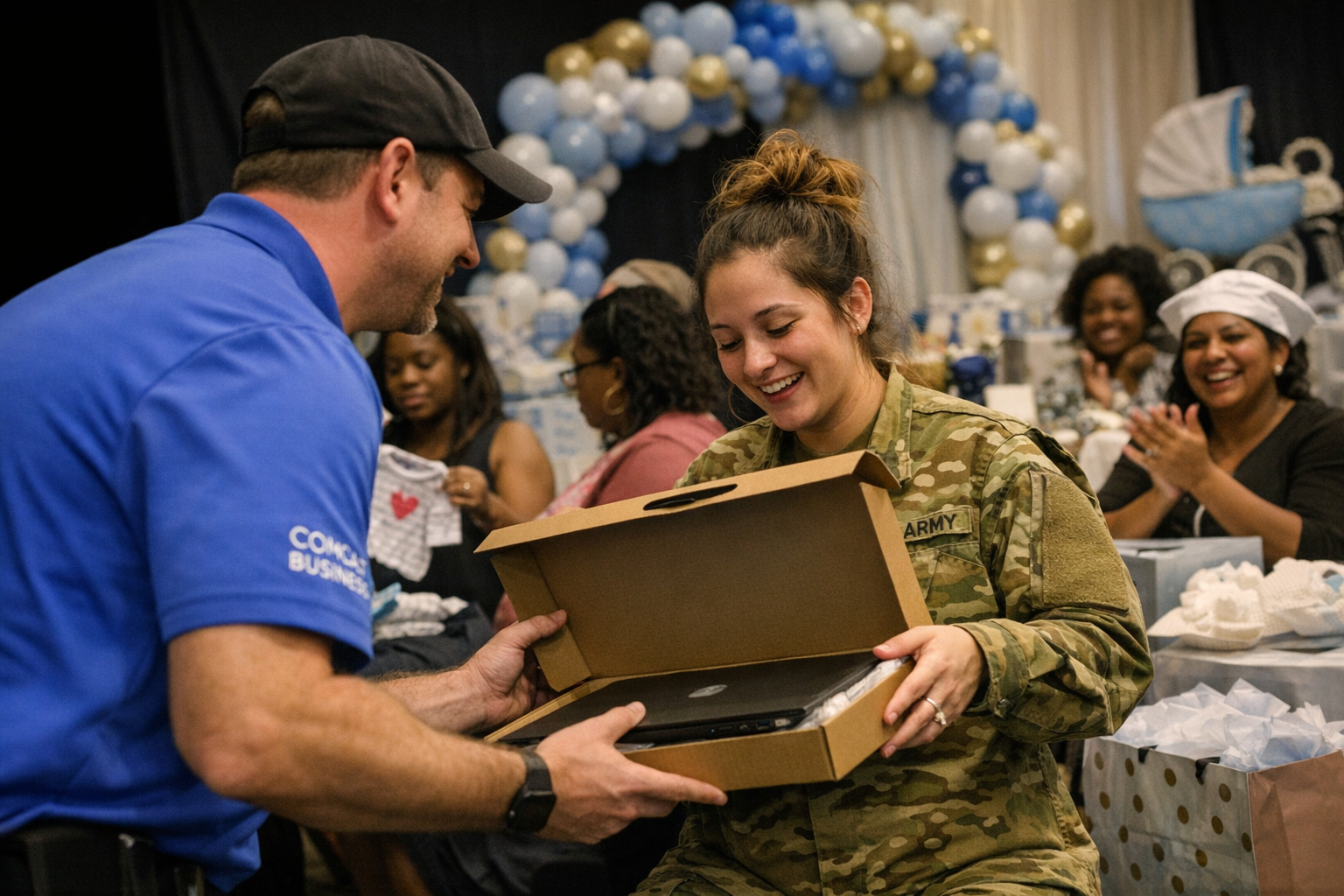 Operation Shower Teams With Comcast Business to Celebrate Military Moms ...