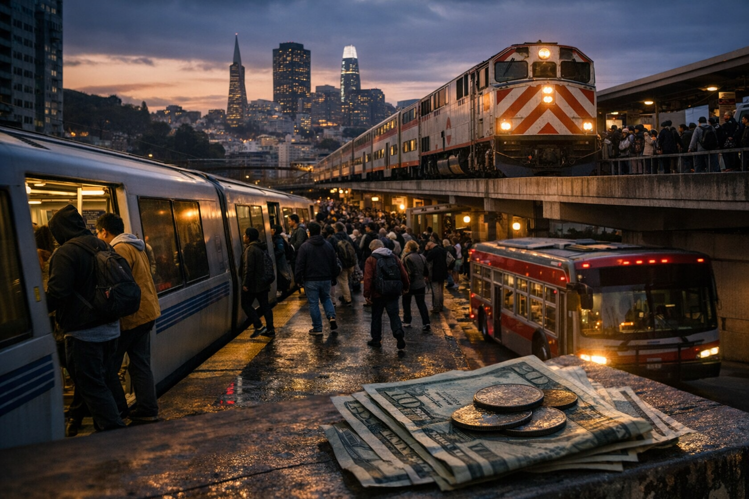 Bay Area Transit Ridership Surges, But Billion-Dollar Budget Crisis ...