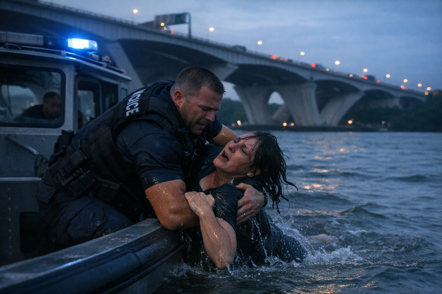 PG County Officer Pulls Woman from Potomac After Bridge Jump | Prism News