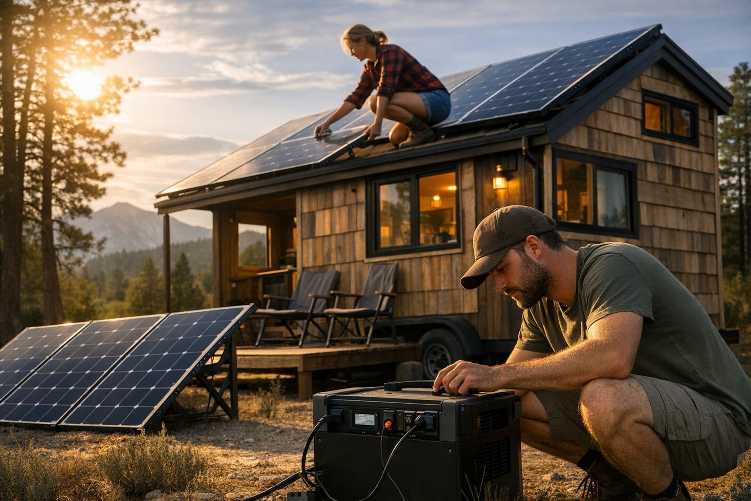 Solar Power Is Reshaping Tiny Home Living Through Falling Costs and ...