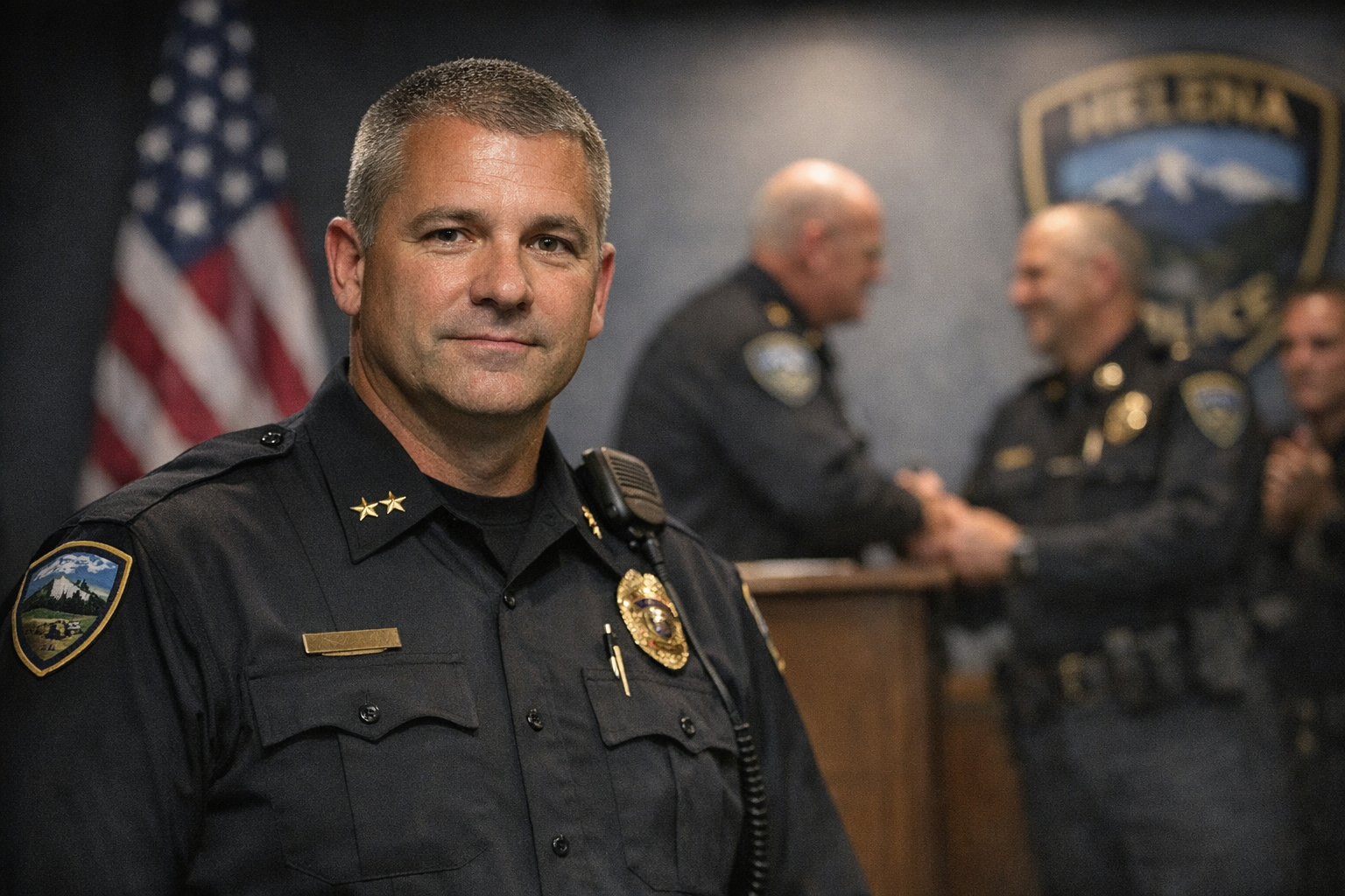 Helena Police Department Promotes Captain Jayson Zander to Assistant ...