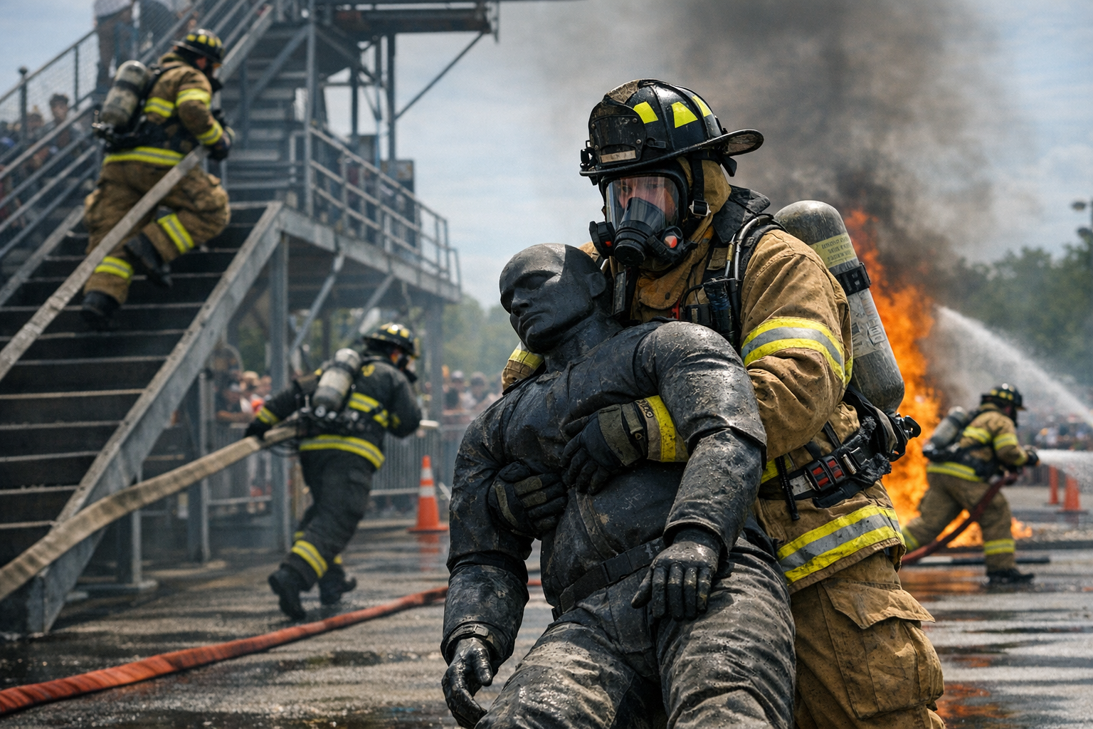 Seminole County Hosts National Firefighter Challenge, Drawing Hundreds ...