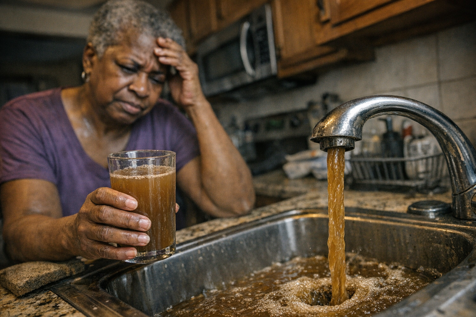 Bowie Residents Frustrated by Brown, Sediment-Filled Tap Water From ...