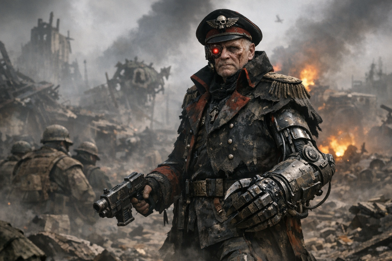 Commissar Yarrick Returns to Armageddon, Survived Death With Renewed ...