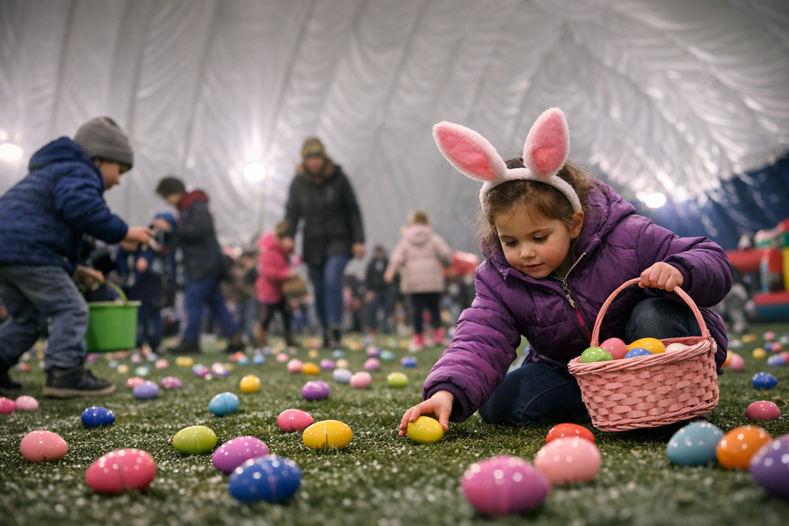 Winter Storm Moves 66th Annual Easter Egg Hunt Indoors to TRAC | Prism News