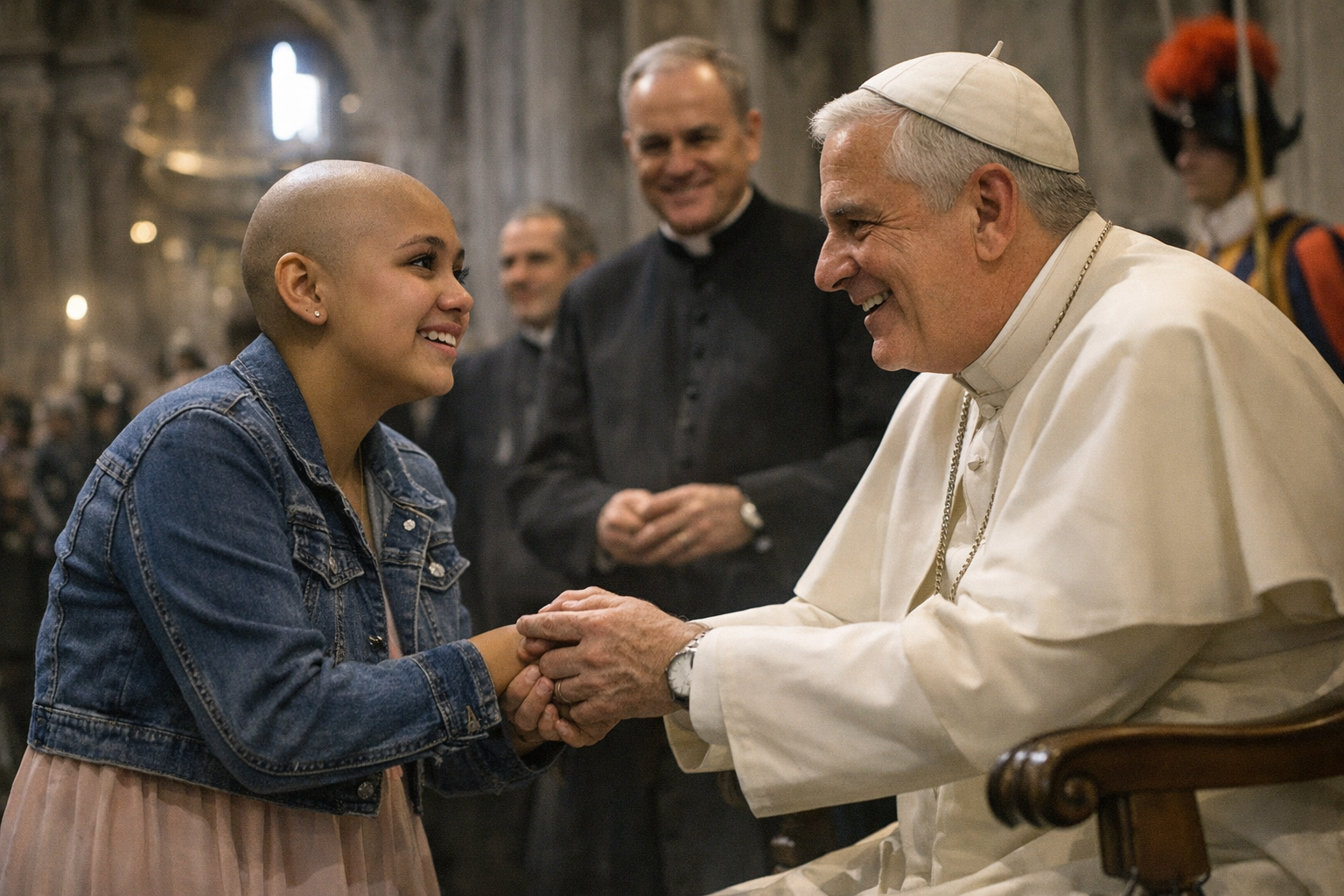 New Mexico Teen Cancer Survivor to Meet Historic First American Pope ...