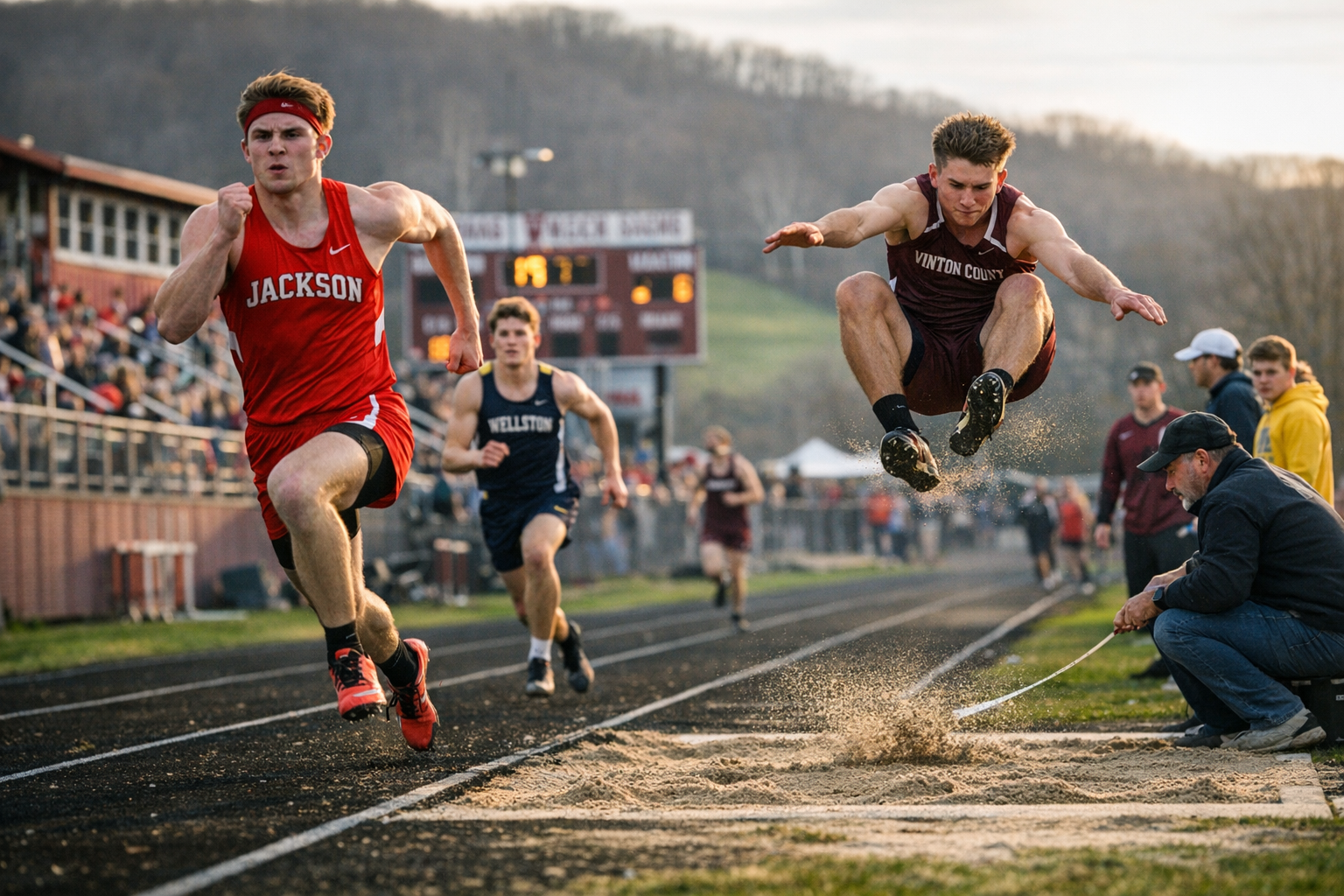 Vinton County Opens Track Season Hosting Jackson, Wellston at McArthur ...
