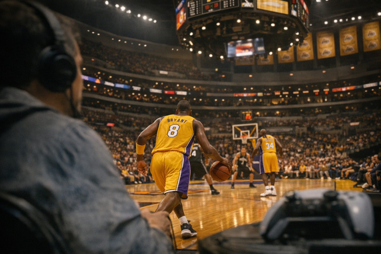 New 2001 Lakers Court Mod Brings Retro Arena Authenticity to NBA 2K26 ...