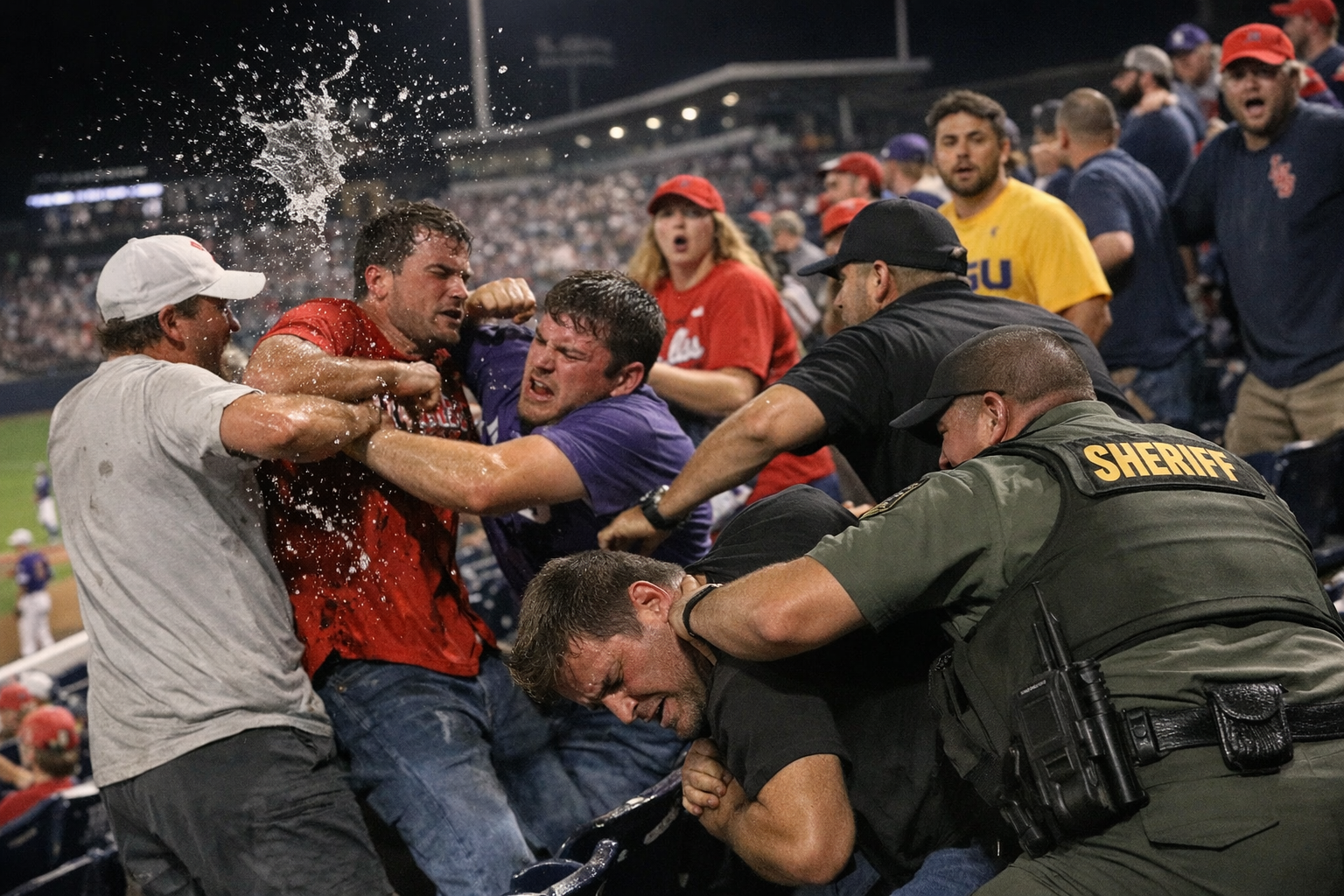 Ole Miss-LSU game fight at Swayze Field leads to arrest, simple assault ...