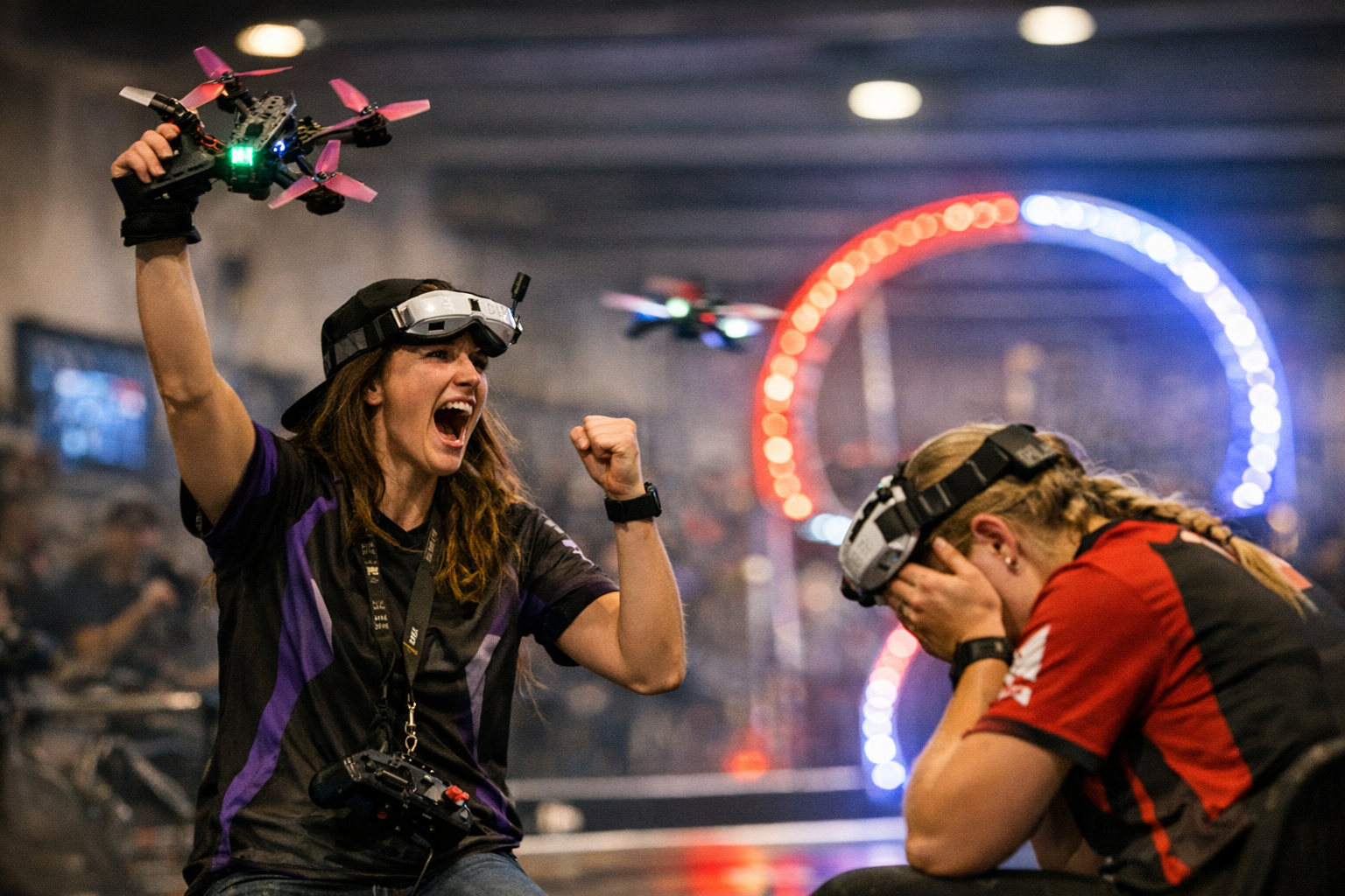PrincessJ edges Kalli to win 2026 collegiate drone racing title | Prism ...