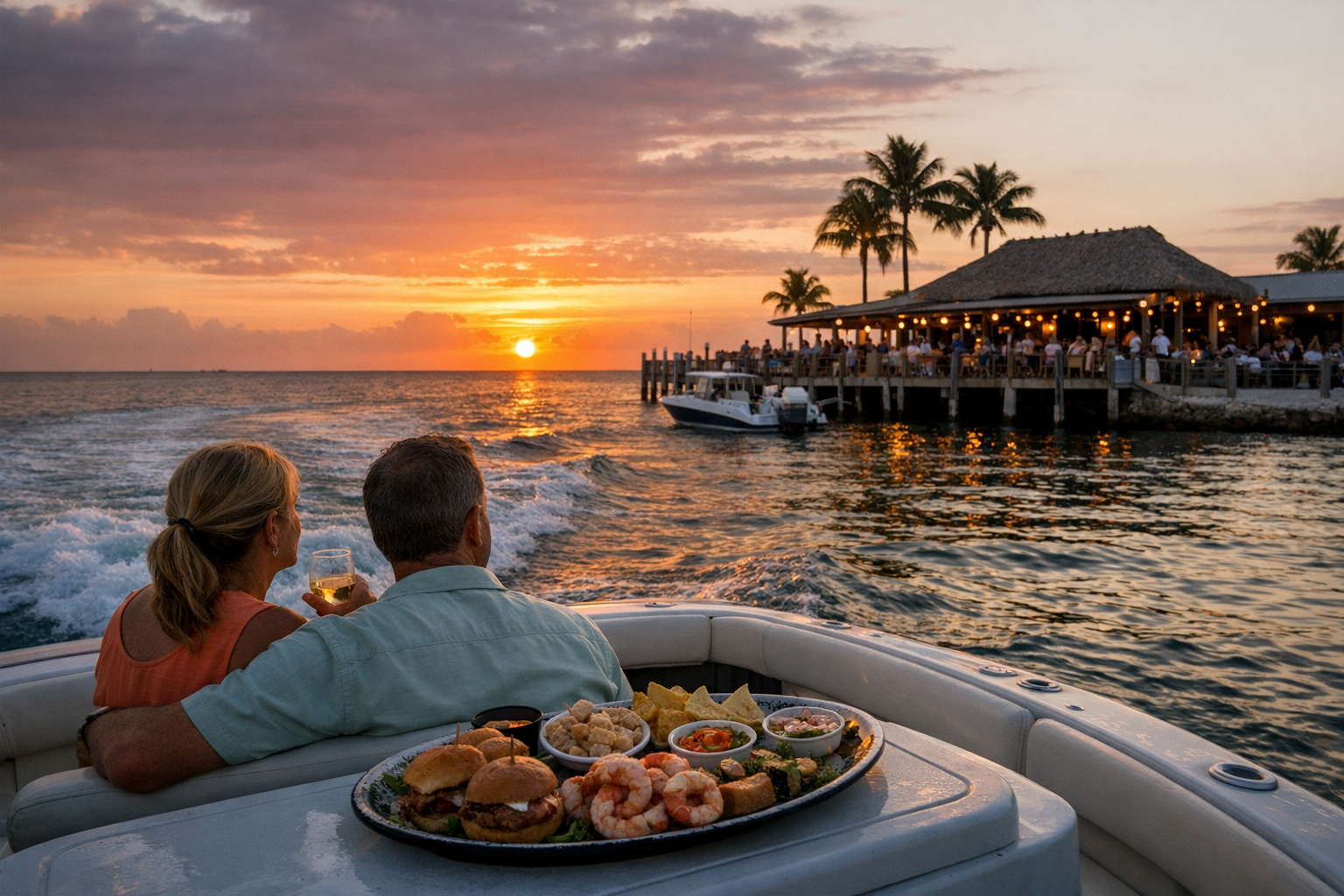 Islamorada food tour adds sunset boat cruise with waterfront dining ...