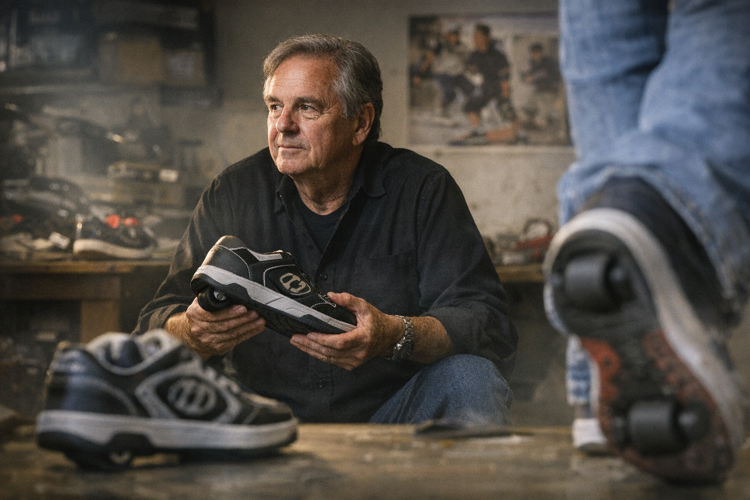 Roger Adams, inventor of Heelys wheeled sneakers, dies at 71 | Prism News