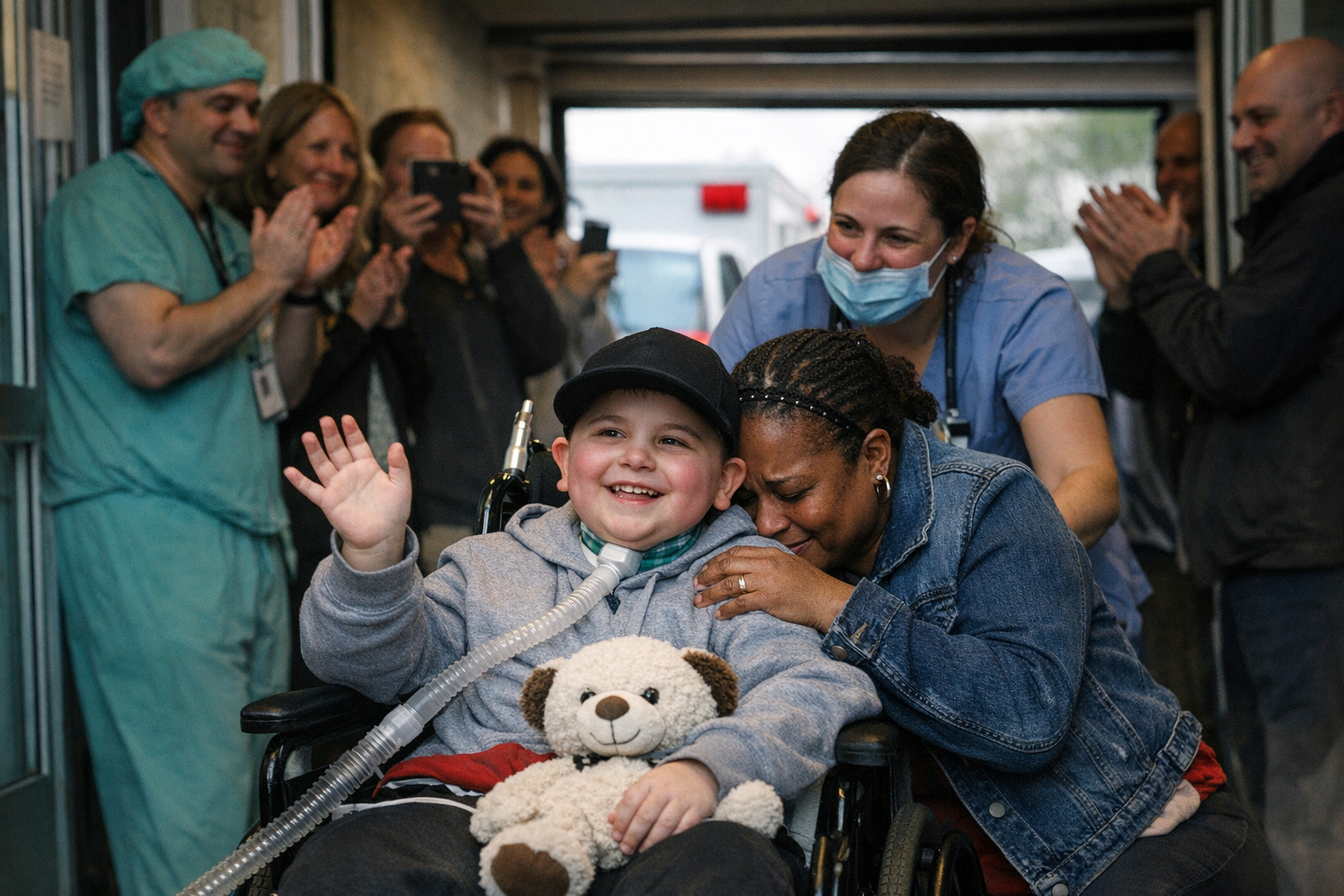 Beloved Blythedale patient Bryce Morrison heads home after long ...