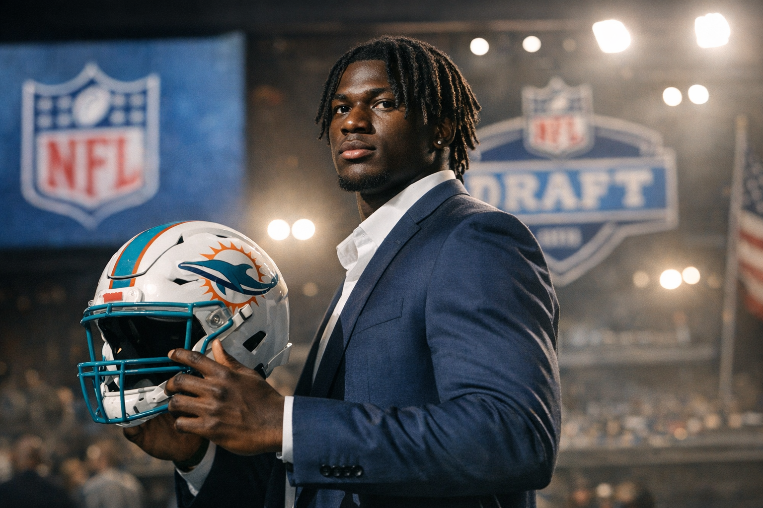 Seydou Traore makes history as first NFL Academy graduate drafted ...