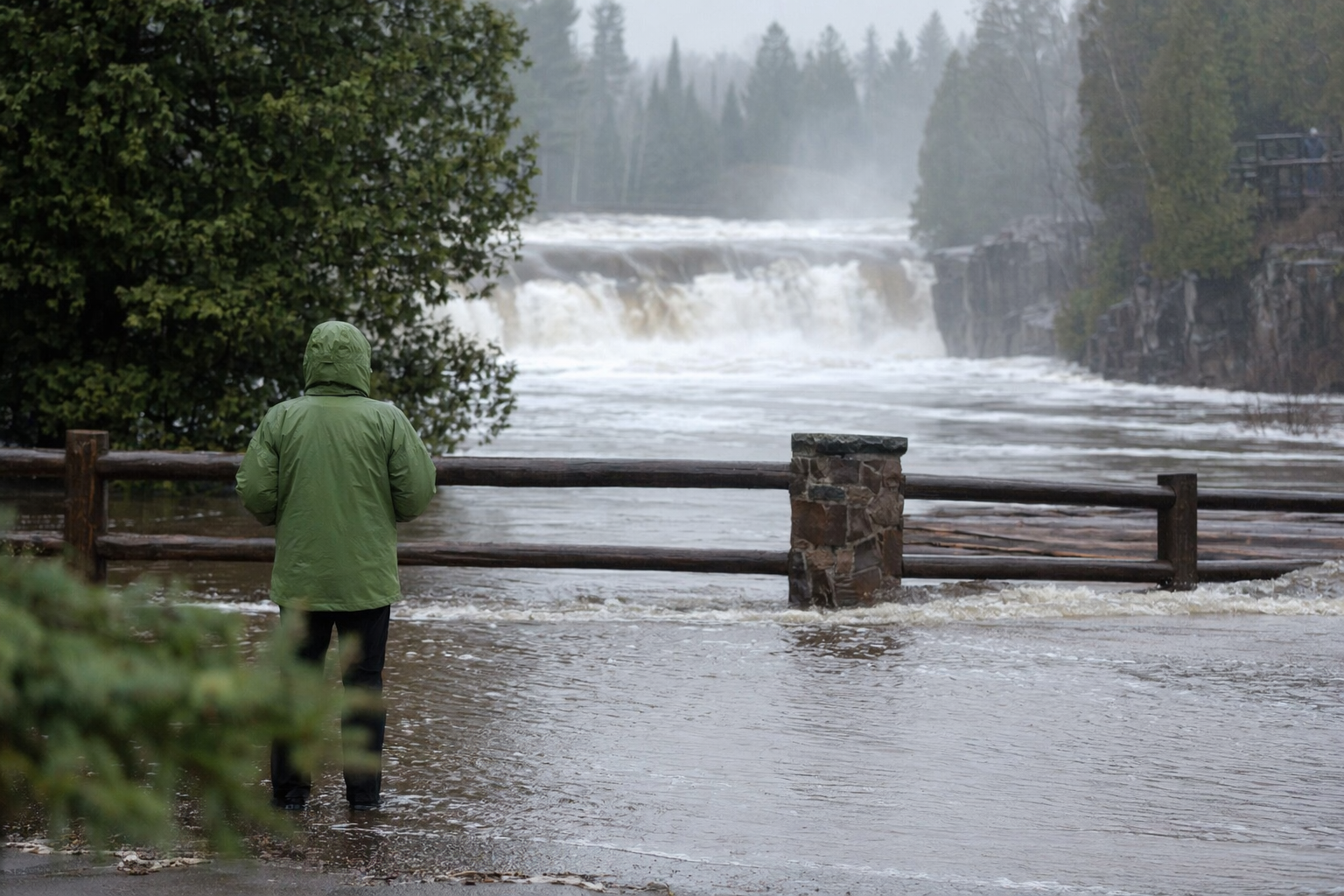 Flooding closes Gooseberry Falls trails, Lake County under advisory ...