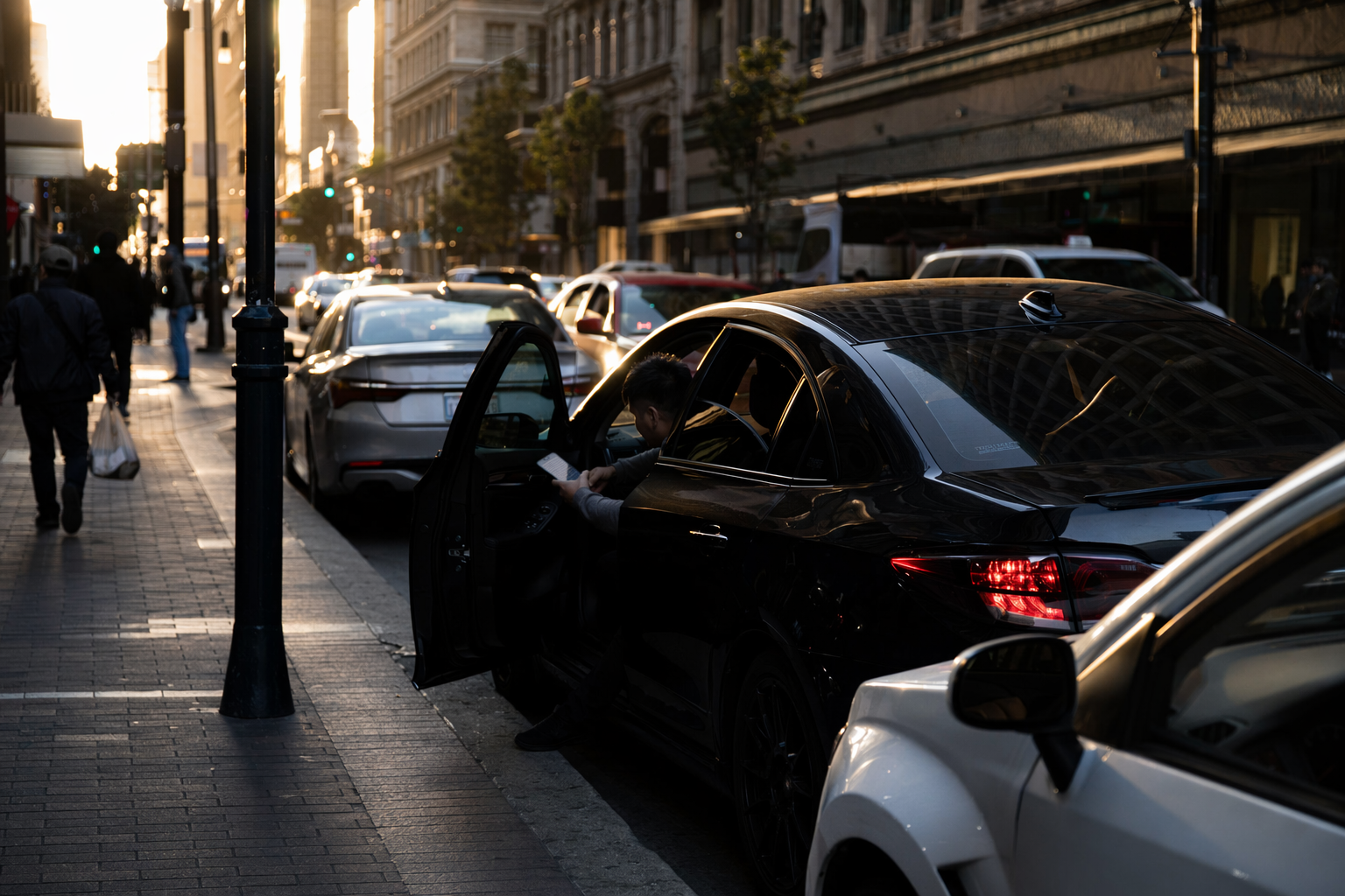 Illegal cars surge on Market Street after ride-hail policy change ...
