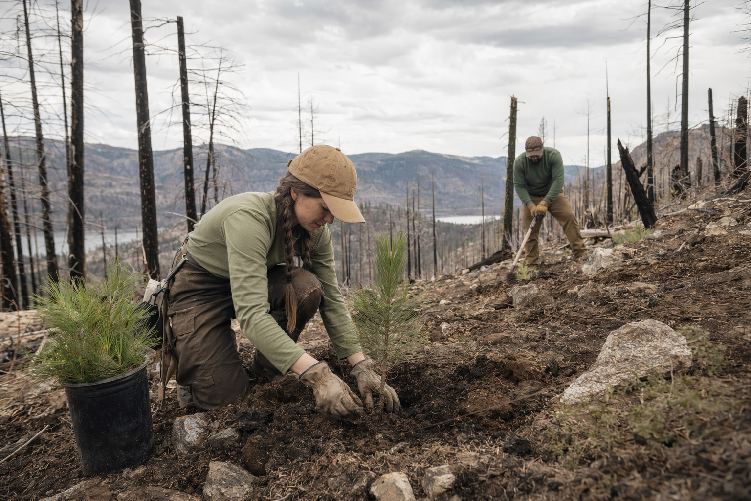 Pine Valley recovery advances as Forest Service plants 80,000 trees ...