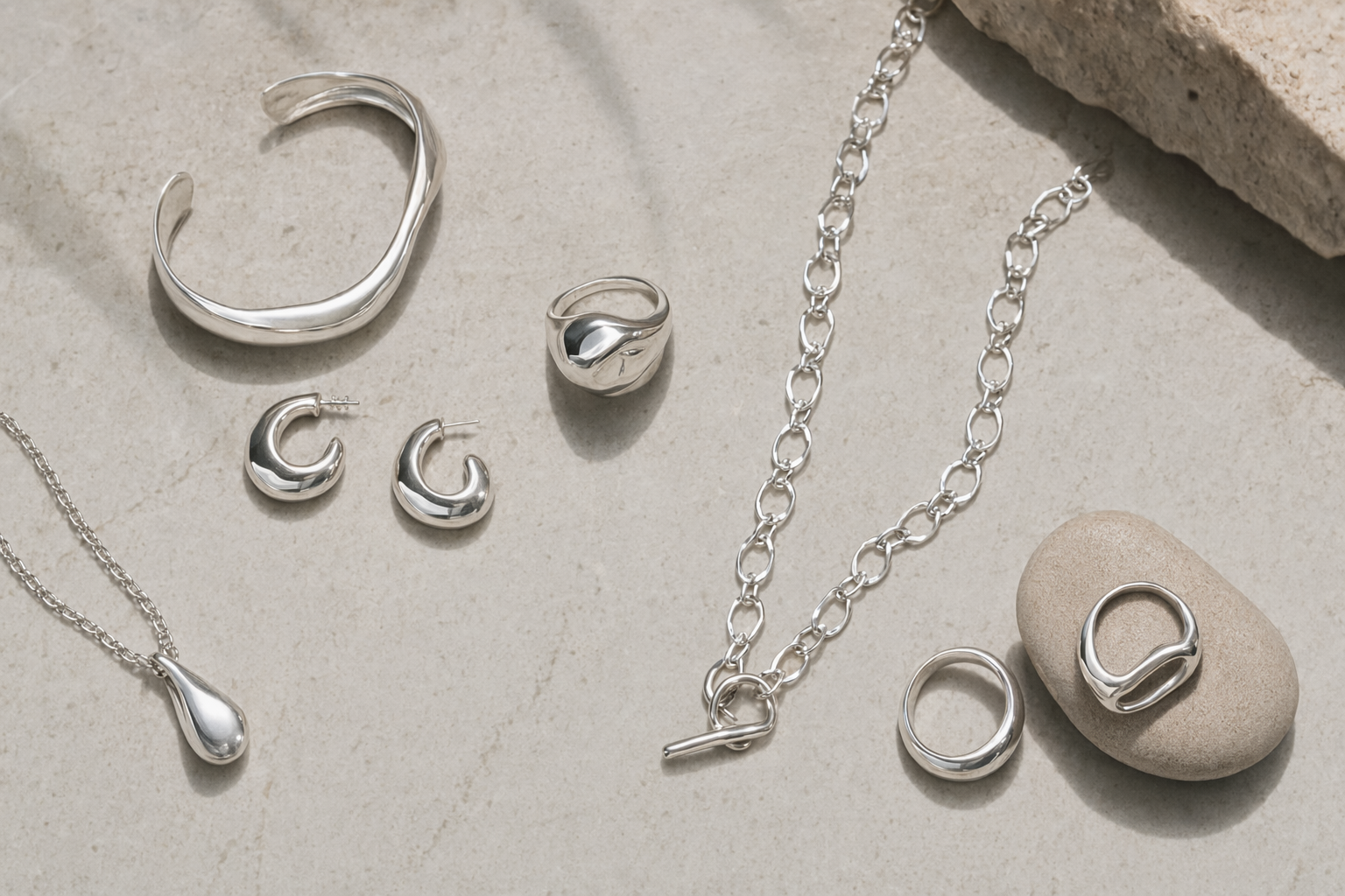 Silver Jewelry Returns in 2026, With Sculptural Pieces and Strong Sales ...