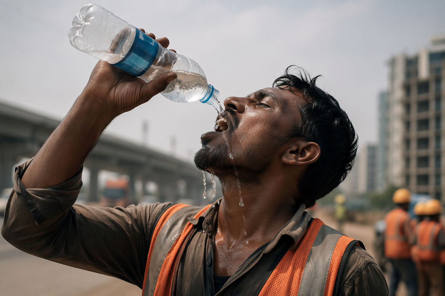 India’s heat wave strains essential workers, Delhi mandates rest breaks ...