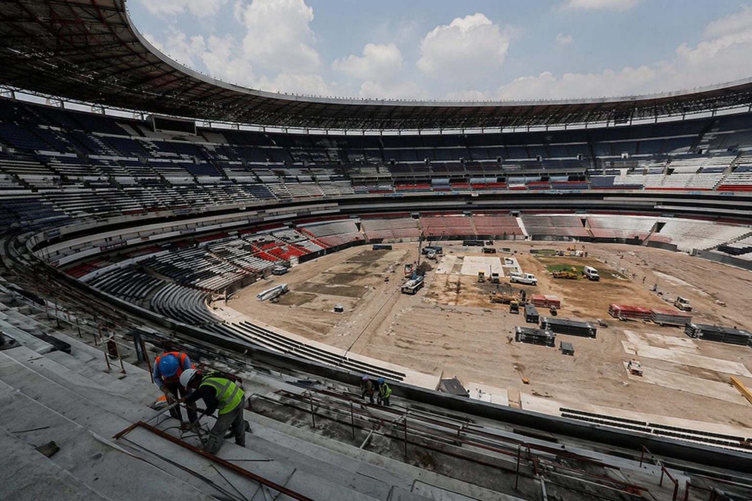 Inside Estadio Azteca's renovation ahead of 2026 World Cup reopening ...