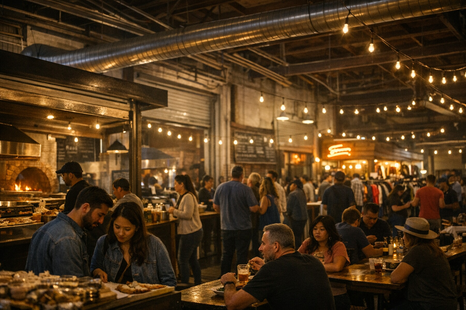 New Food Hub The Garage Brings Retail Activation Downtown Fresno ...