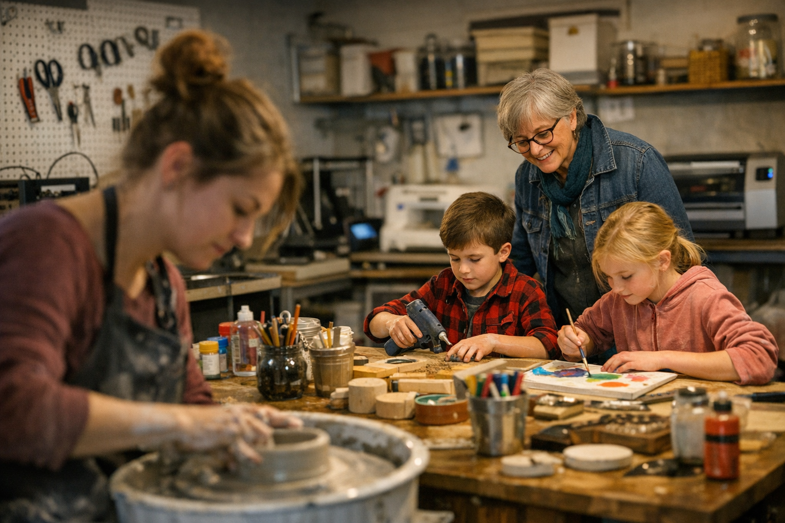 Witter Gallery Opens Maker's Space With $5,000 Buena Vista Grant ...